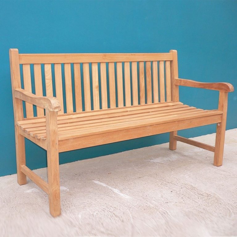 Outdoor Furniture Solid Teak Classic Bench 150cm | Turendav Australia ...