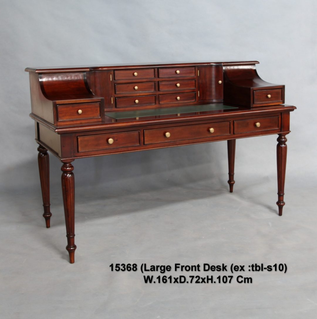 Mahogany Wood Writing Desk Pre-Order | Turendav Australia | Antique ...