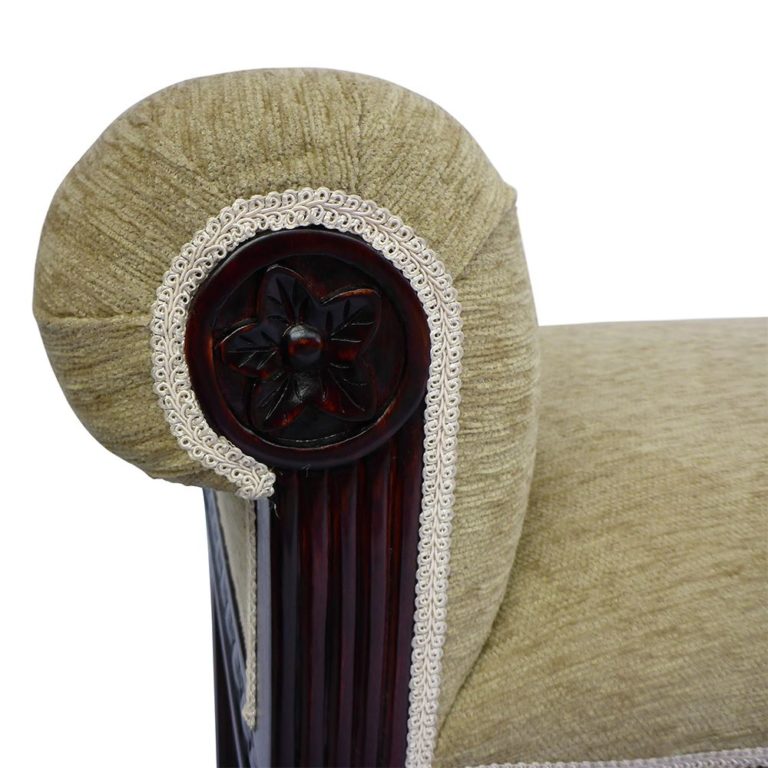 Elegant Solid Mahogany Hand Crafted Long Stool | Turendav Australia ...