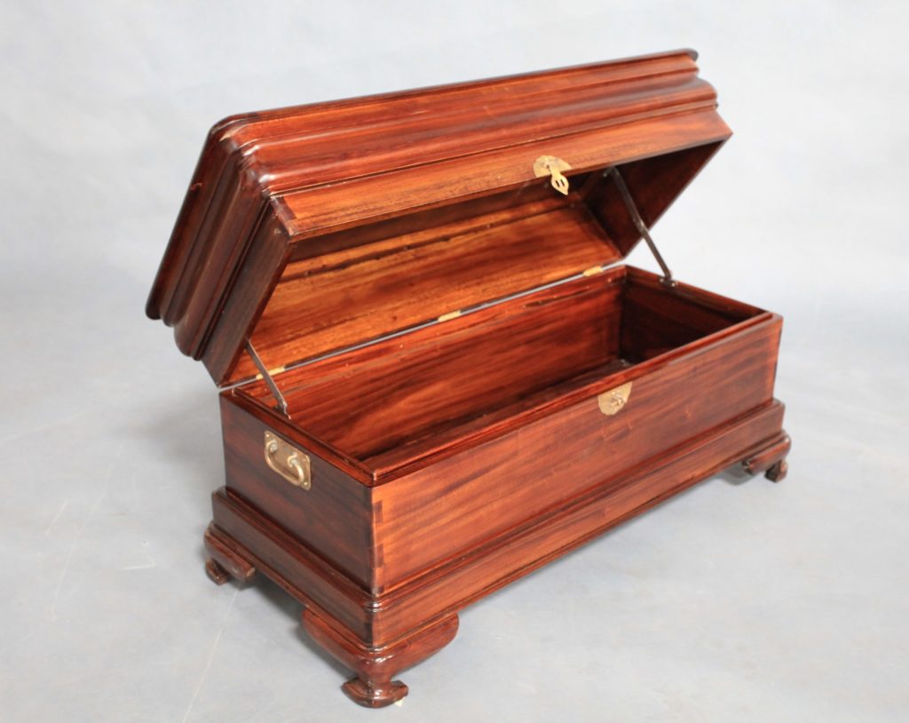 Solid Mahogany Wood Blanket Box | Turendav Australia | Antique ...