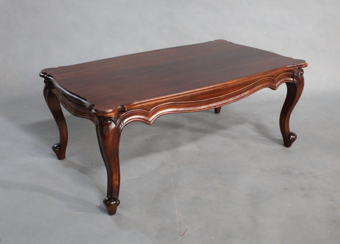 Solid Mahogany Wood Rectangular Coffee Table | Turendav Australia ...